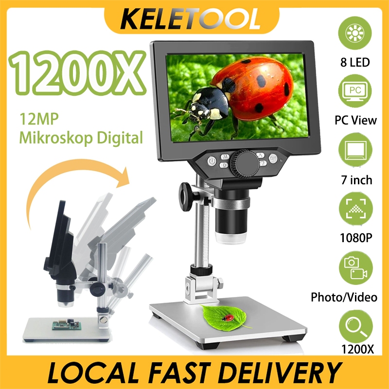 Jual [In Stock] G1200 Mikroskop Digital Microscope HP Digital ...