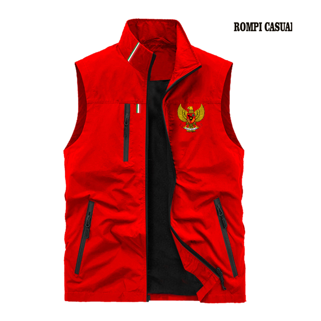 Jual Rompi Vest Logo Garuda | Rompi Vest Pria Rompi Outdoor | Rompi ...