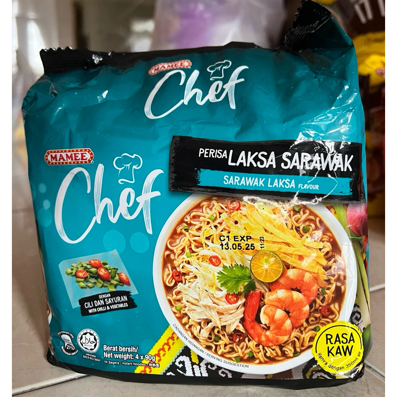 Jual MAMEE MIE CHEF LONTONG|| mamee mie cheff malaysia HALAL laksa ...