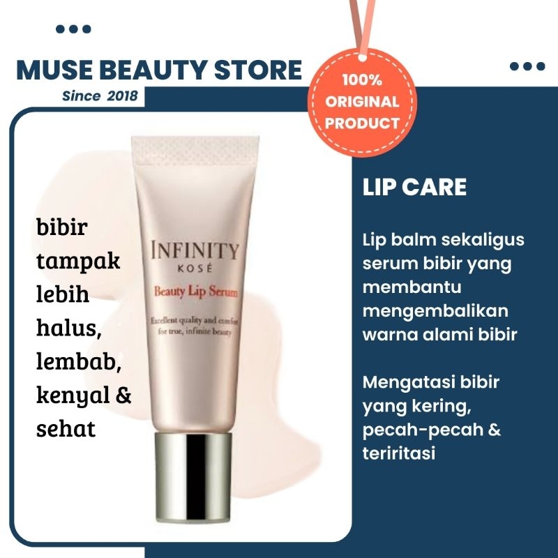 Jual [ KOSE ] INFINITY KOSE BEAUTY LIP SERUM LIPBALM LIP BALM LIPSTICK SEKKISEI | Shopee Indonesia