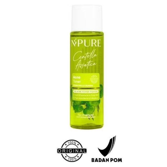 Jual JUMBO TONER NPURE CICA 30 ml dan 150 ml (ACNE CARE) | Shopee Indonesia
