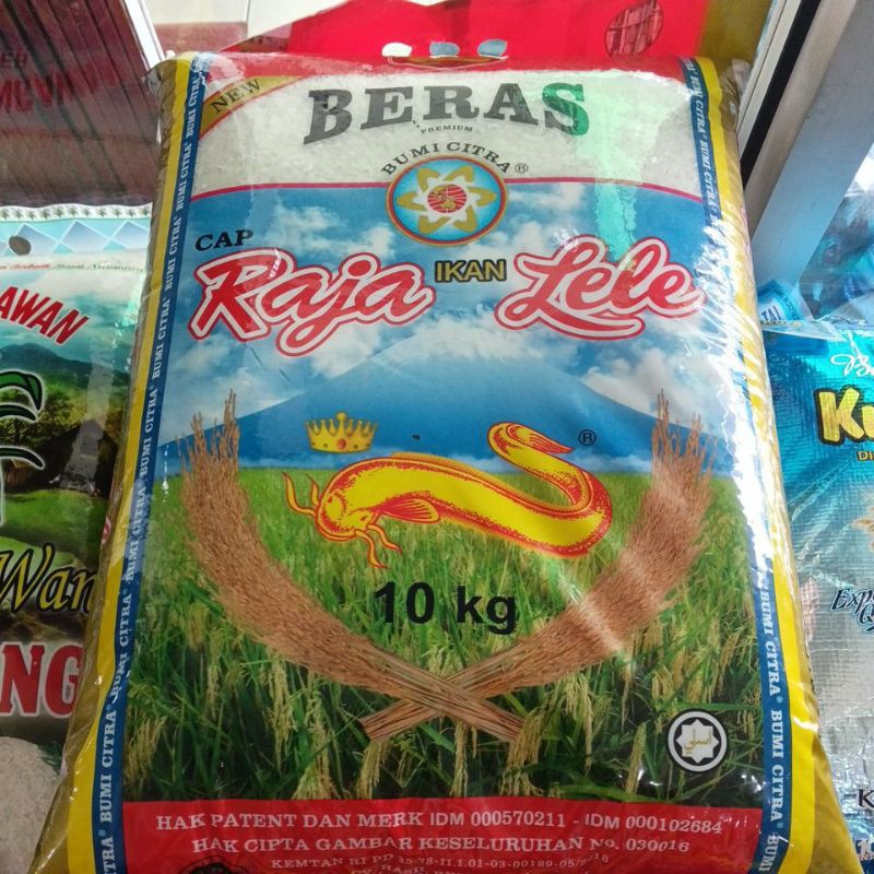 Jual beras raja lele kuning 10kg | Shopee Indonesia