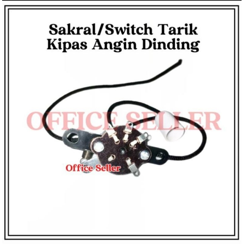 Jual SAKRAL TALI TARIKAN TOMBOL ON OFF KIPAS ANGIN DINDING / TEMBOK ...