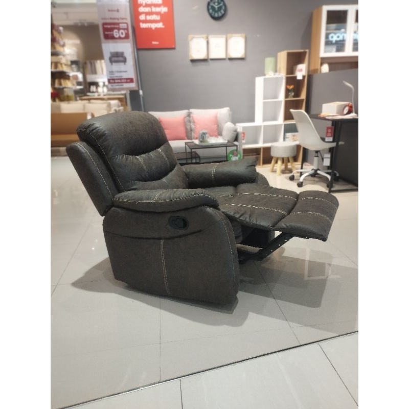 Jual Kursi recliner norris kursi 1 seater kursi santai sofa 1 seater ...