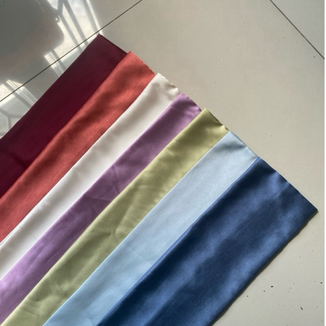 Jual SEVENBEE - Selendang Kebaya - Satin Polos Juntai Panjang Untuk ...