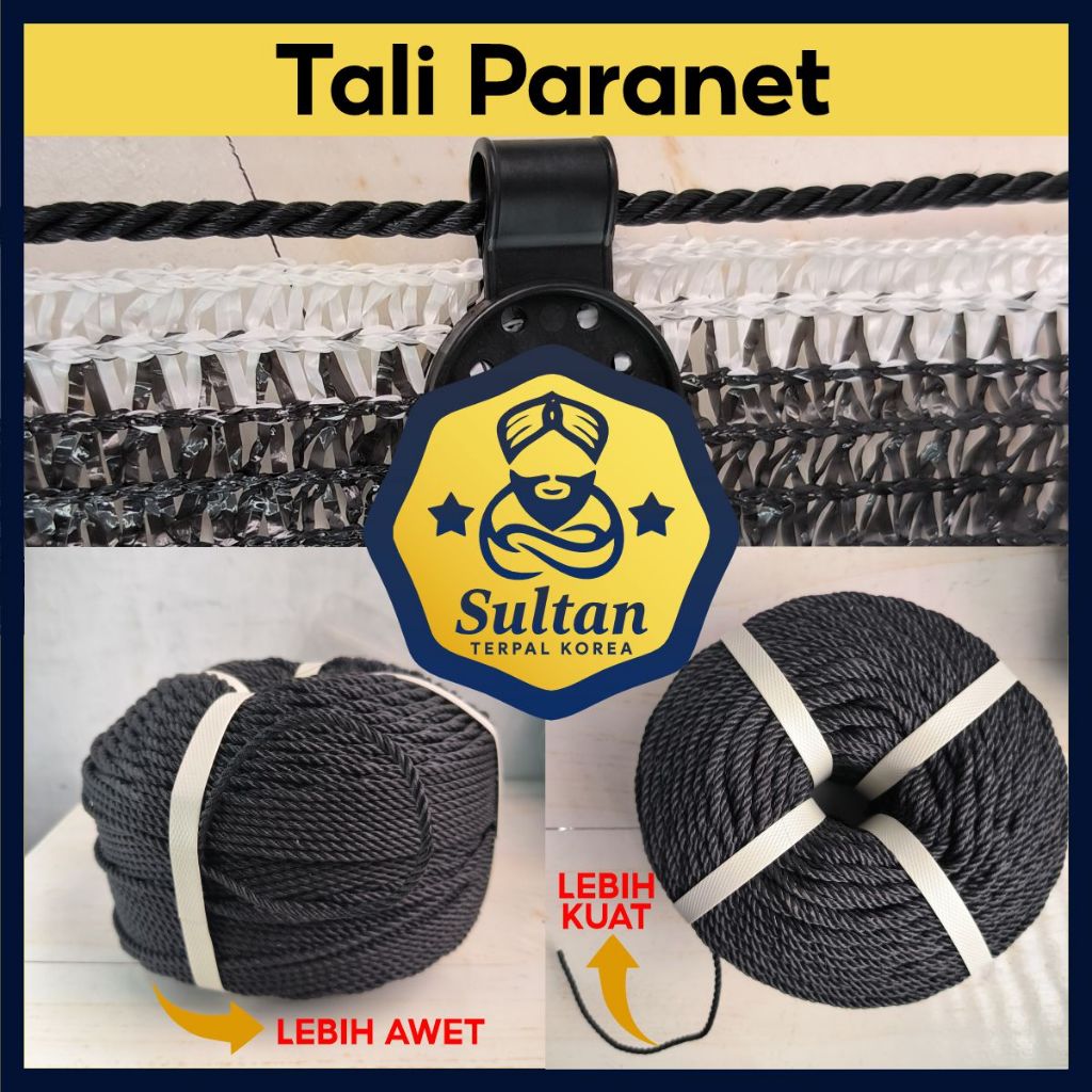 Jual TALI PARANET - TALI TAMBANG HITAM DAN TALI PENGIKAT (PER METER ...