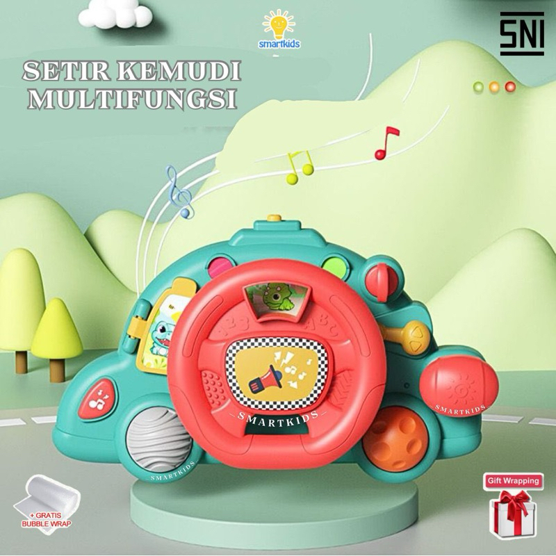 Jual Traffic Steer simulator Drive car Navigation / Mainan Setir Mobil ...