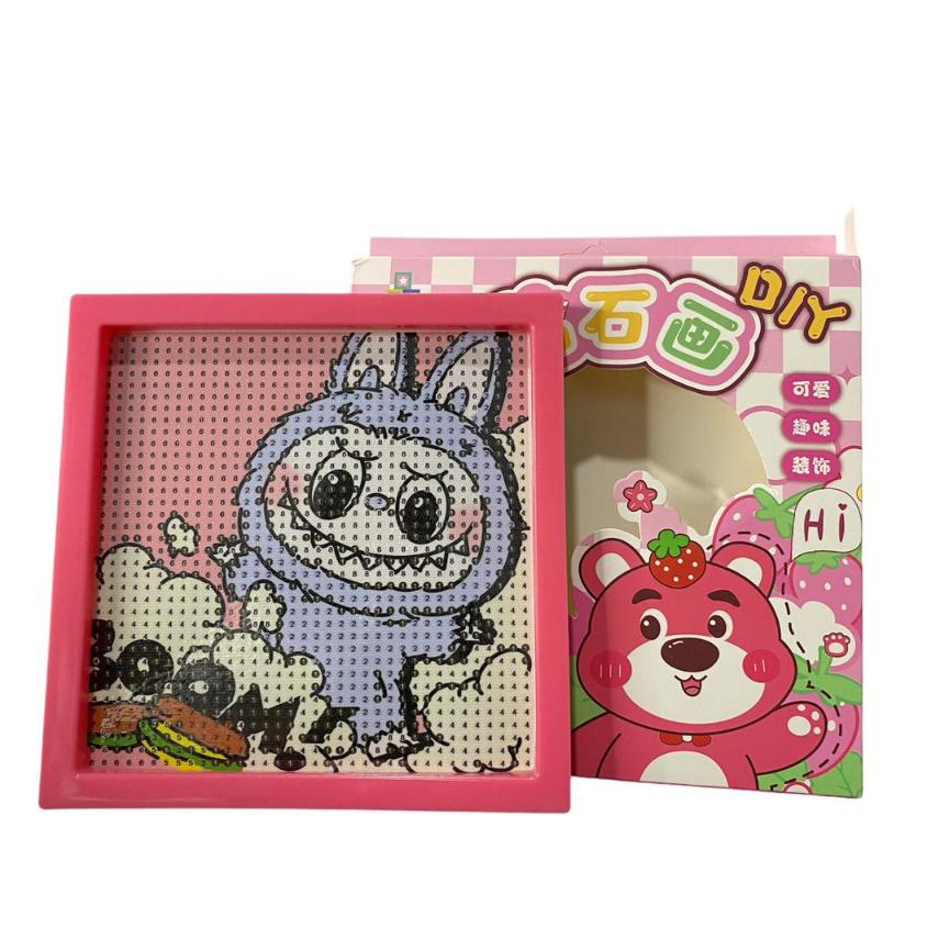 Jual 【COD】Diamond Painting DIY Labubu Viral Edisi Terbatas / Set ...