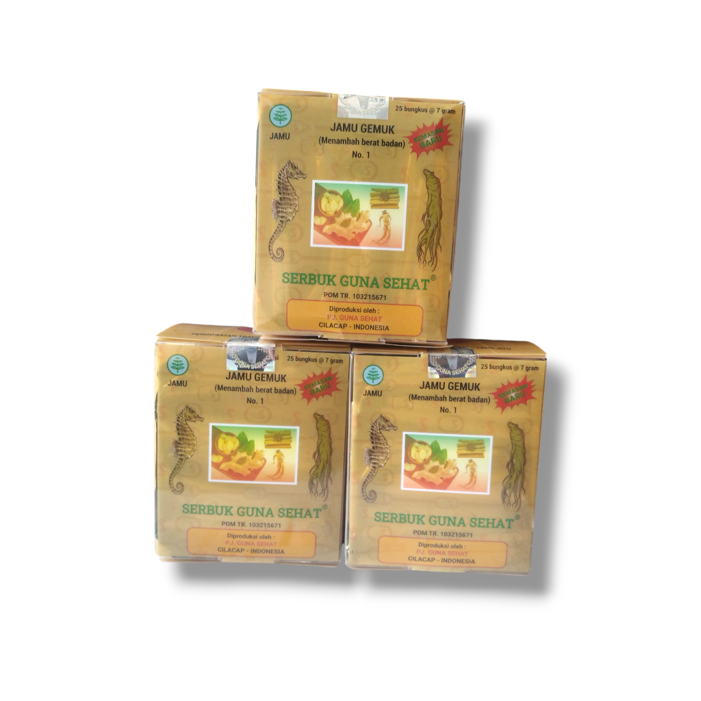 Jual Jamu Gumuk Sehat (GS) no 1 gemuk badan kemasan baru | Shopee Indonesia