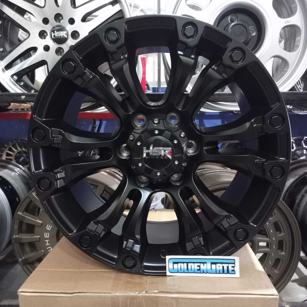 Jual Velg mobil r18 pcd 6x139 untuk Pajero, Fortuner, Hilux dll hsr wheel type lumbis lebar 9 ...