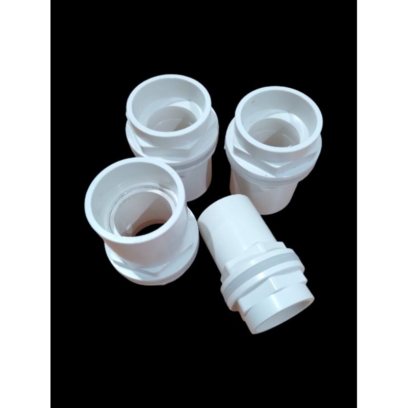 Jual LS, Back Nut Onion / BULKHEAD Fitting Vault Ring Pipa Pipe U - Pvc ...