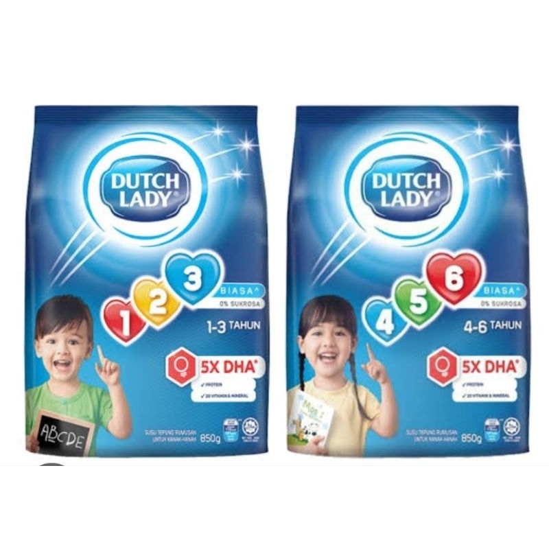 Jual Susu Dutch lady 123 & 456 original Malaysia | Shopee Indonesia