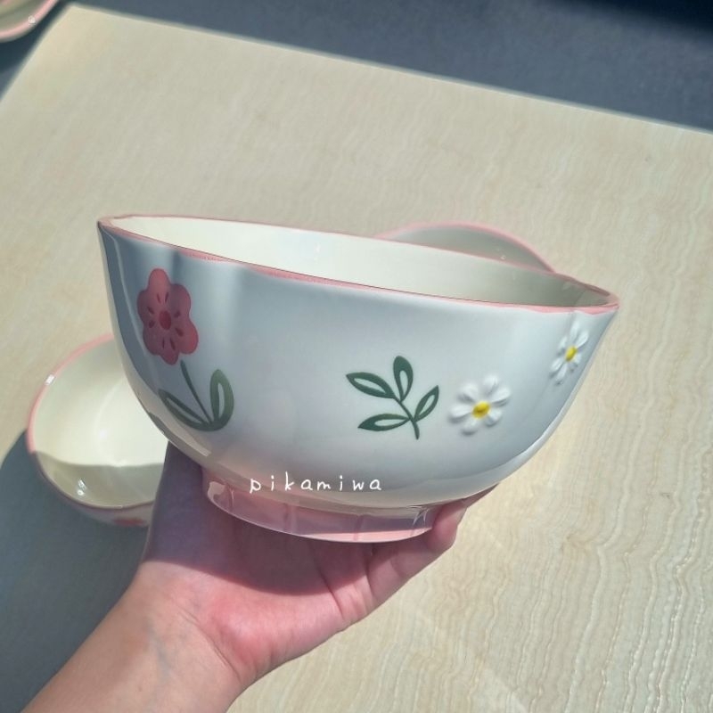 Jual MANGKOK KERAMIK BUNGA PASTEL ROYAL ALFRED mangkok porcelain ...