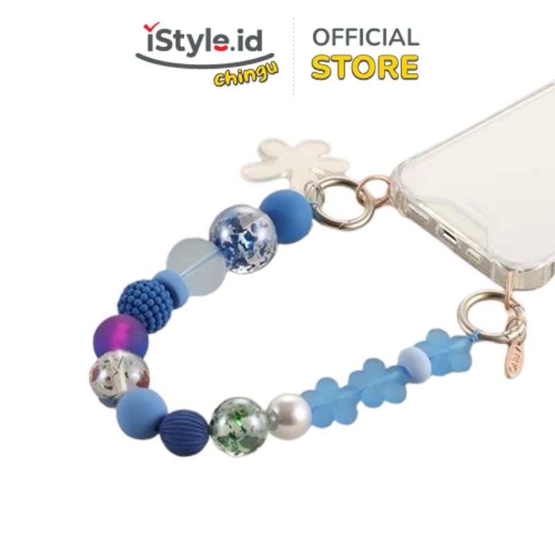 Jual ARNO PHONE STRAP BEADS DEEP OCEAN (BEADS ONLY) | Shopee Indonesia