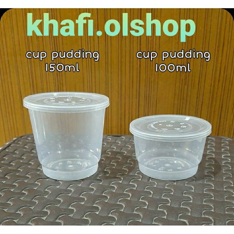 Jual Cup Puding 100 ml isi 25 pcs Tempat Puding 100 ml isi 25 pcs ...