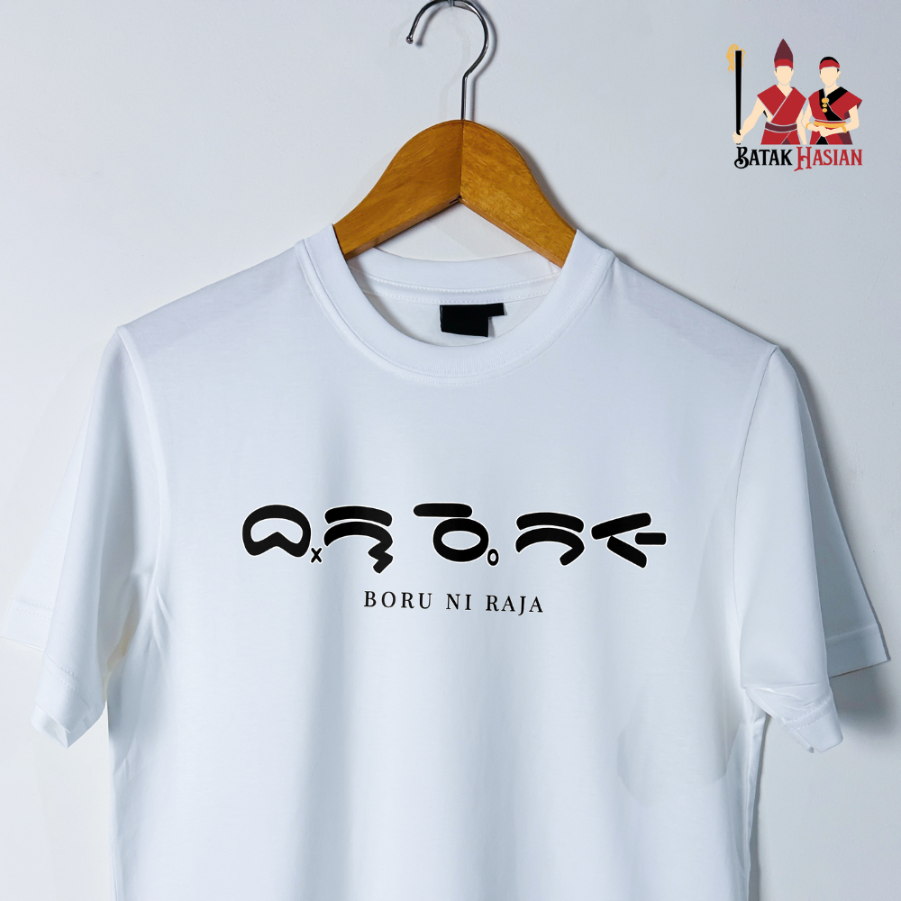 Jual BORU NI RAJA (AKSARA BATAK) - Kaos Batak - Katun premium 100% ...