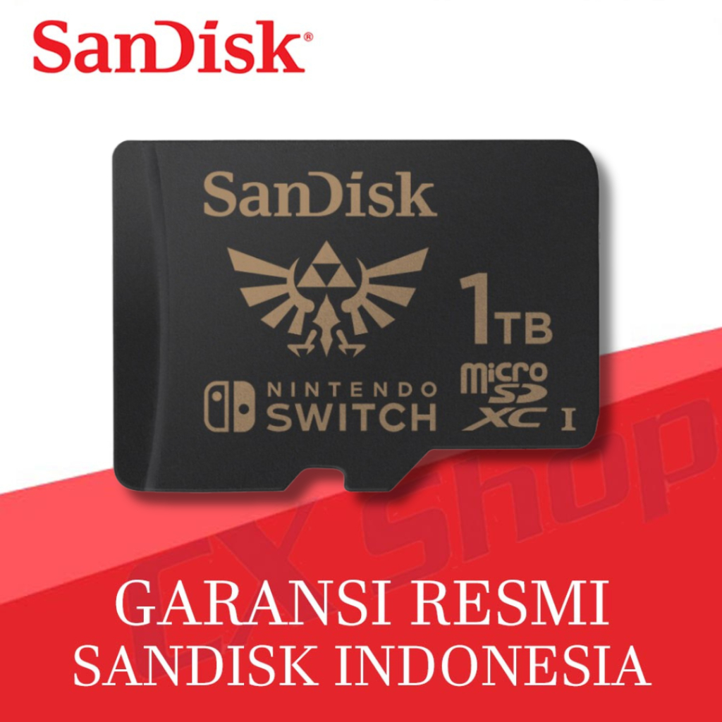 Jual SanDisk Nintendo Switch 1TB 100MB/s MicroSD | Shopee Indonesia