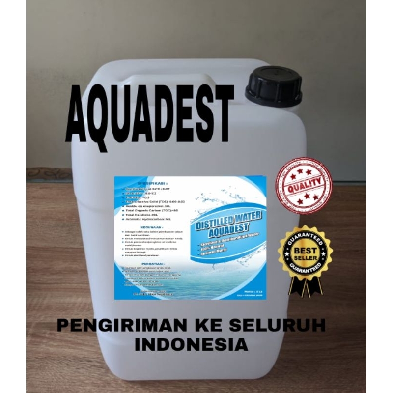 Jual [LINK KHUSUS INSTANT]Aquadest aquades / Distilled water / air ...