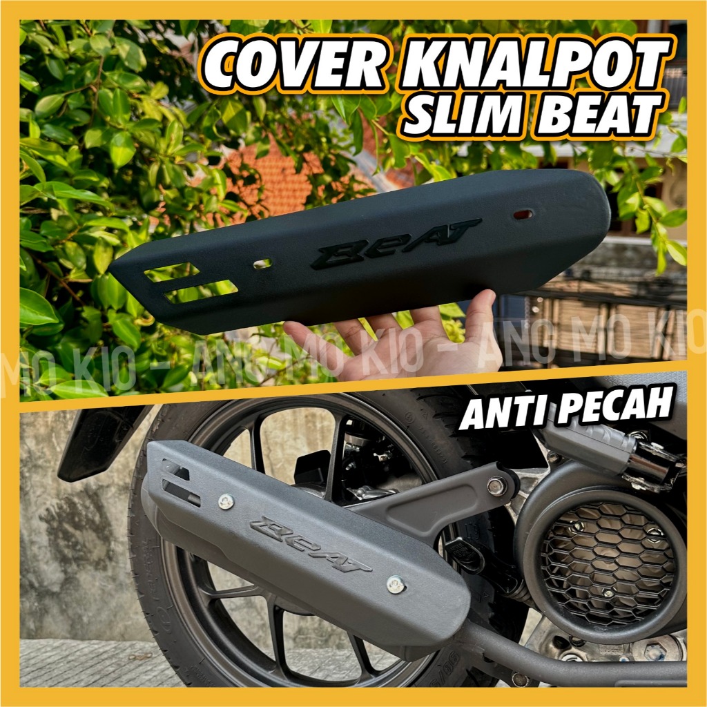 Jual COVER KNALPOT SLIM UNIVERSAL HONDA BEAT OLD NEW KARBU ESP FI POP ...