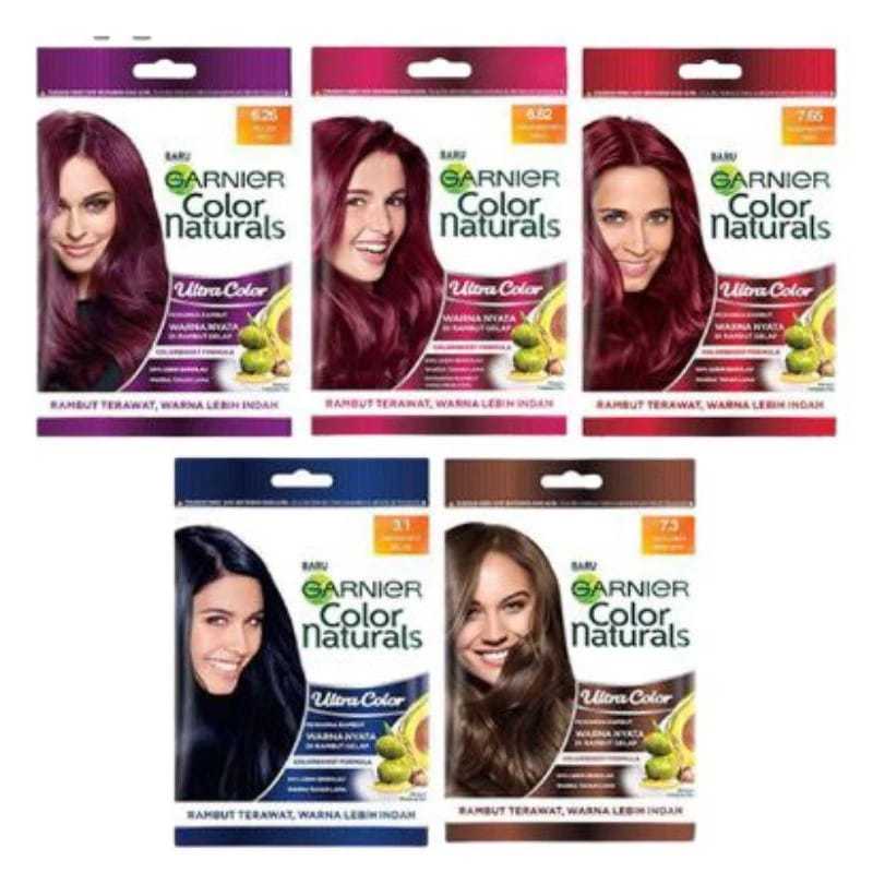 Jual GARNIER Hair Color Naturals Ultra Color 20gr + 20mL SACHET ...