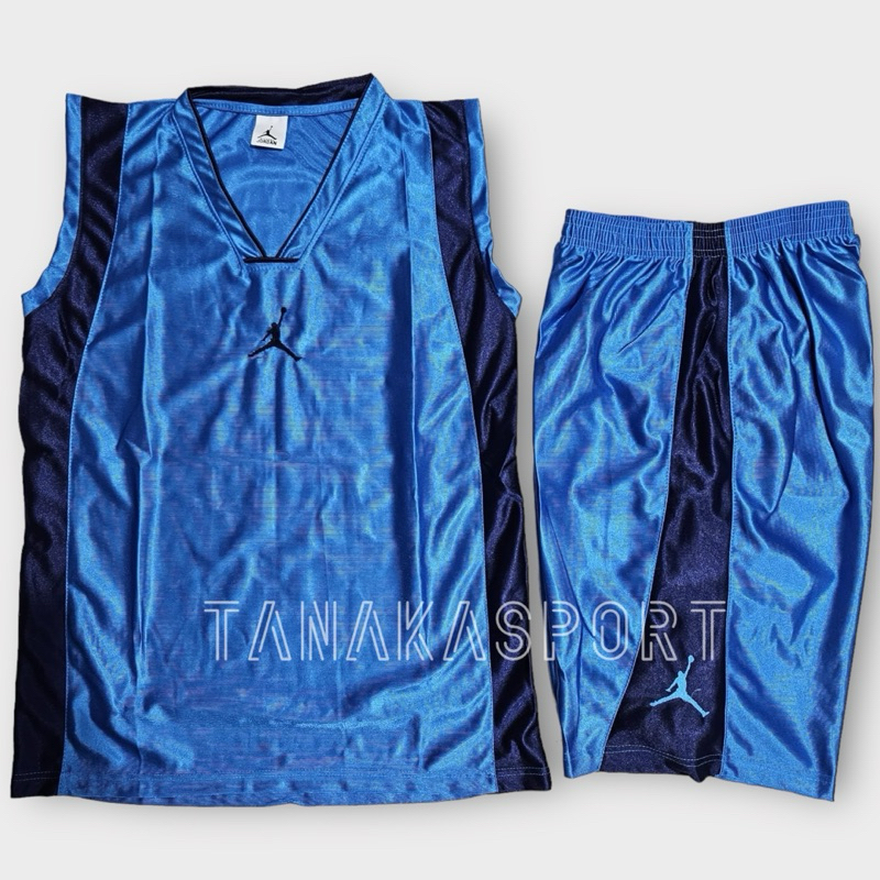 Jual stelan baju basket pria dan wanita polos terbaru bahan paragon ...