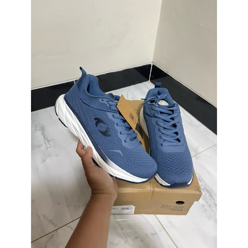 Jual Sepatu astec men running biru sale 70% (ASC JONAH) ukuran 44 ...