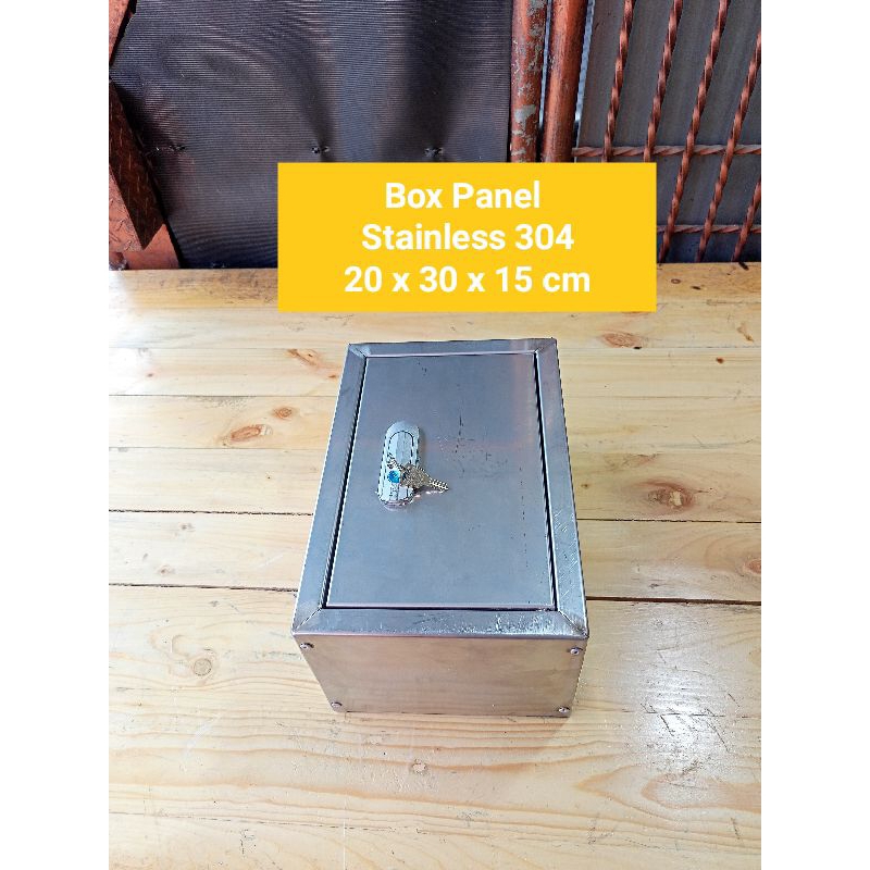 Jual Box Panel / Panel Box Listrik Stainless Indoor 20 x 30 x 15 cm ...