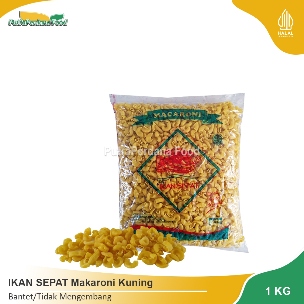 Jual MAKARONI Ikan Sepat Kuning (Bantet) 1kg | Shopee Indonesia