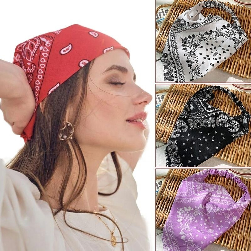 Jual Promo cod Bandana Scarf Bandana Slayer Ukuran 55cm x55cm unisex ...