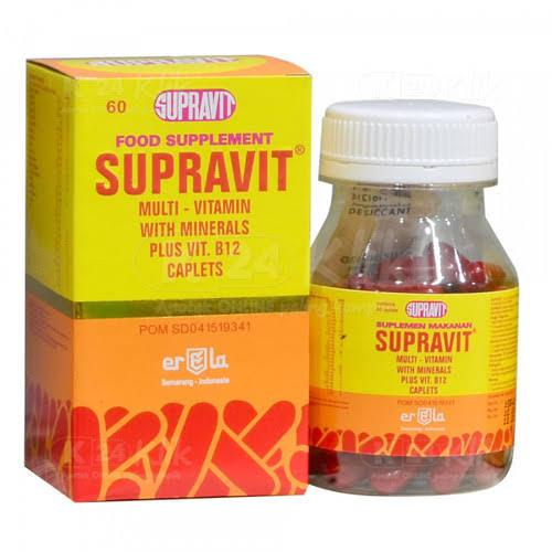 Jual SUPRAVIT 60 KAPSUL | Shopee Indonesia