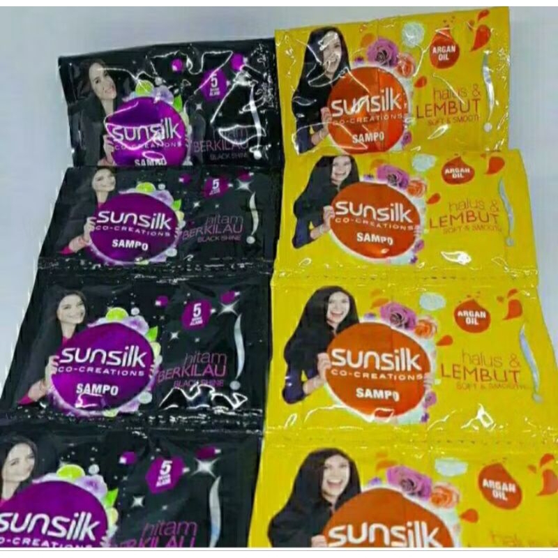 Jual Sunsilk shampoo sachet 1 renceng | Shopee Indonesia