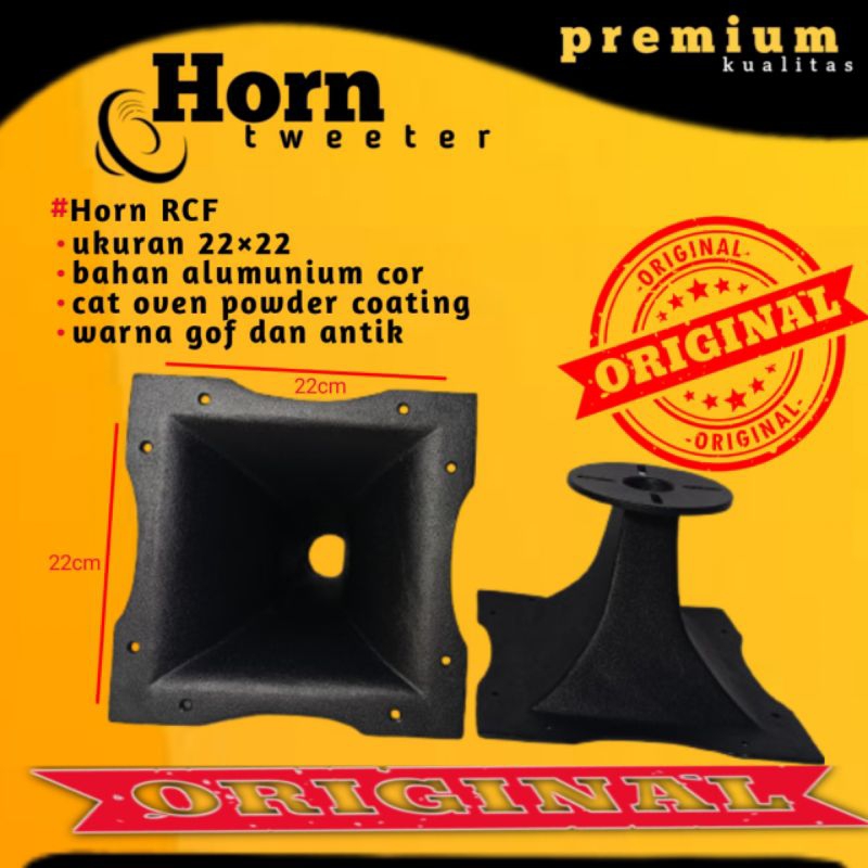 Jual Horn tweeter RCF ukuran 22×22 diral | Shopee Indonesia