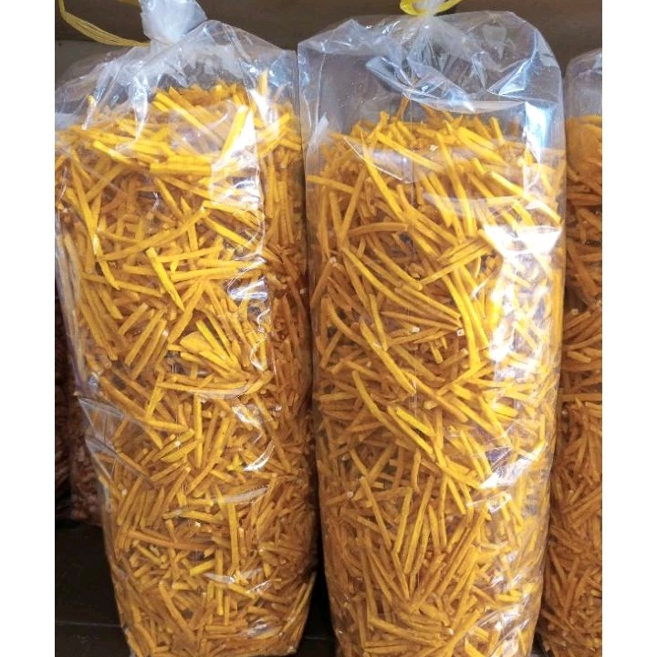 Jual Cemilan Stik Talas Rasa Gurih Renyah 1kg | Shopee Indonesia