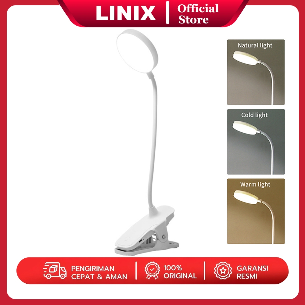 Jual Linix Lampu LED Clip Eyelash Extension 3 Warna Kecerahan Lampu ...