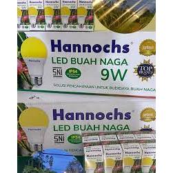 Jual Lampu LED Dragon Fruit 9w 9watt LED Buah Naga Hannochs Cahaya Kuning 1 DUS 100Pcs | Shopee ...
