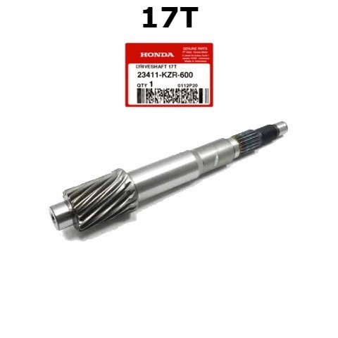 Jual As Pully / Shaft Drive Vario 125 17T AHM (23411-KZR-600) | Shopee ...