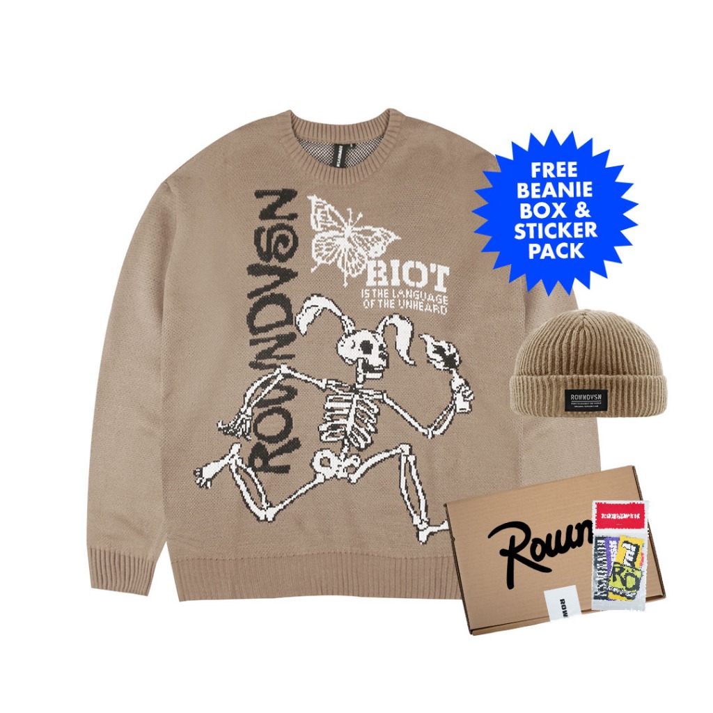 Jual [GRATIS Beanie Capela Grey + Box + Sticker Pack] Rown Division ...