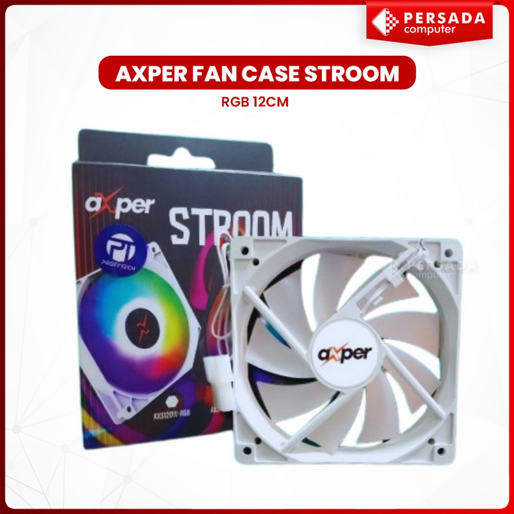 Jual AXPER FAN CASE STROOM RGB 12CM | Shopee Indonesia
