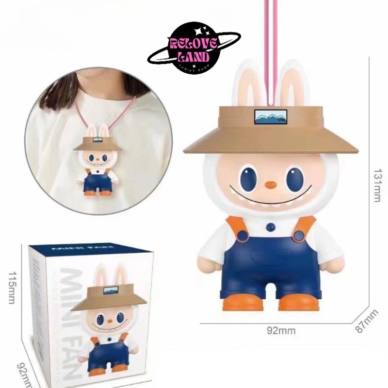 Jual labubu | mini fan labubu | kipas angin labubu | kipas angin ...