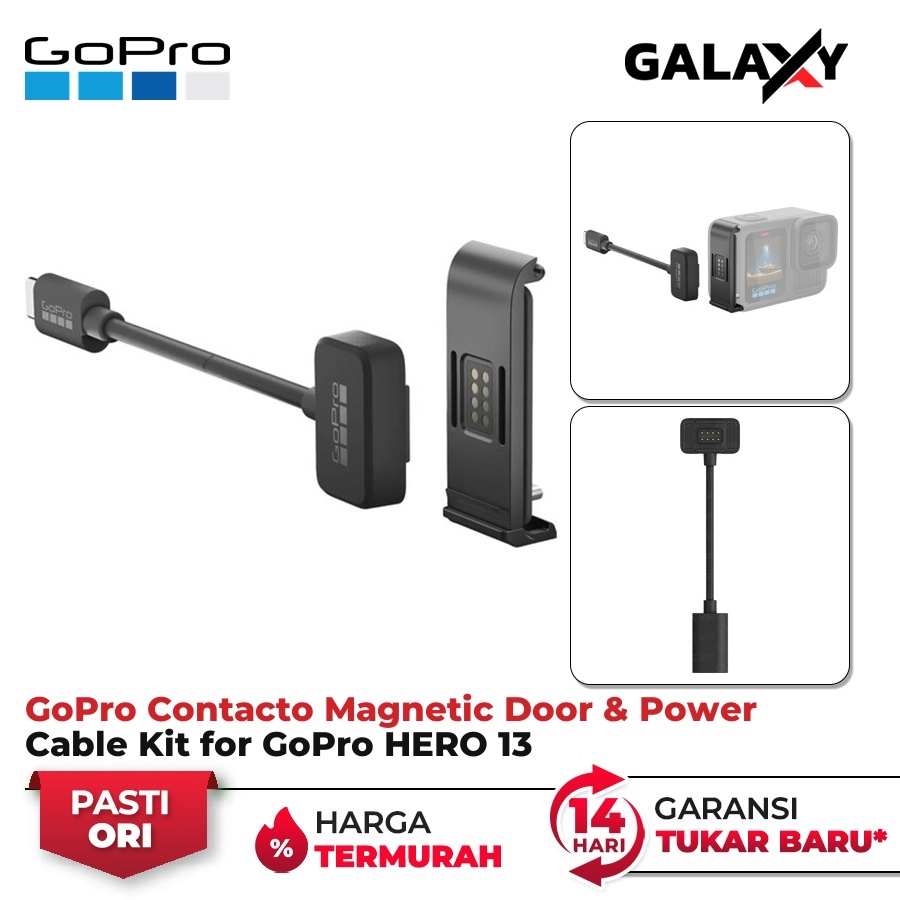 Jual GoPro Contacto Magnetic Door & Power Cable Kit for Go Pro HERO 13 ...