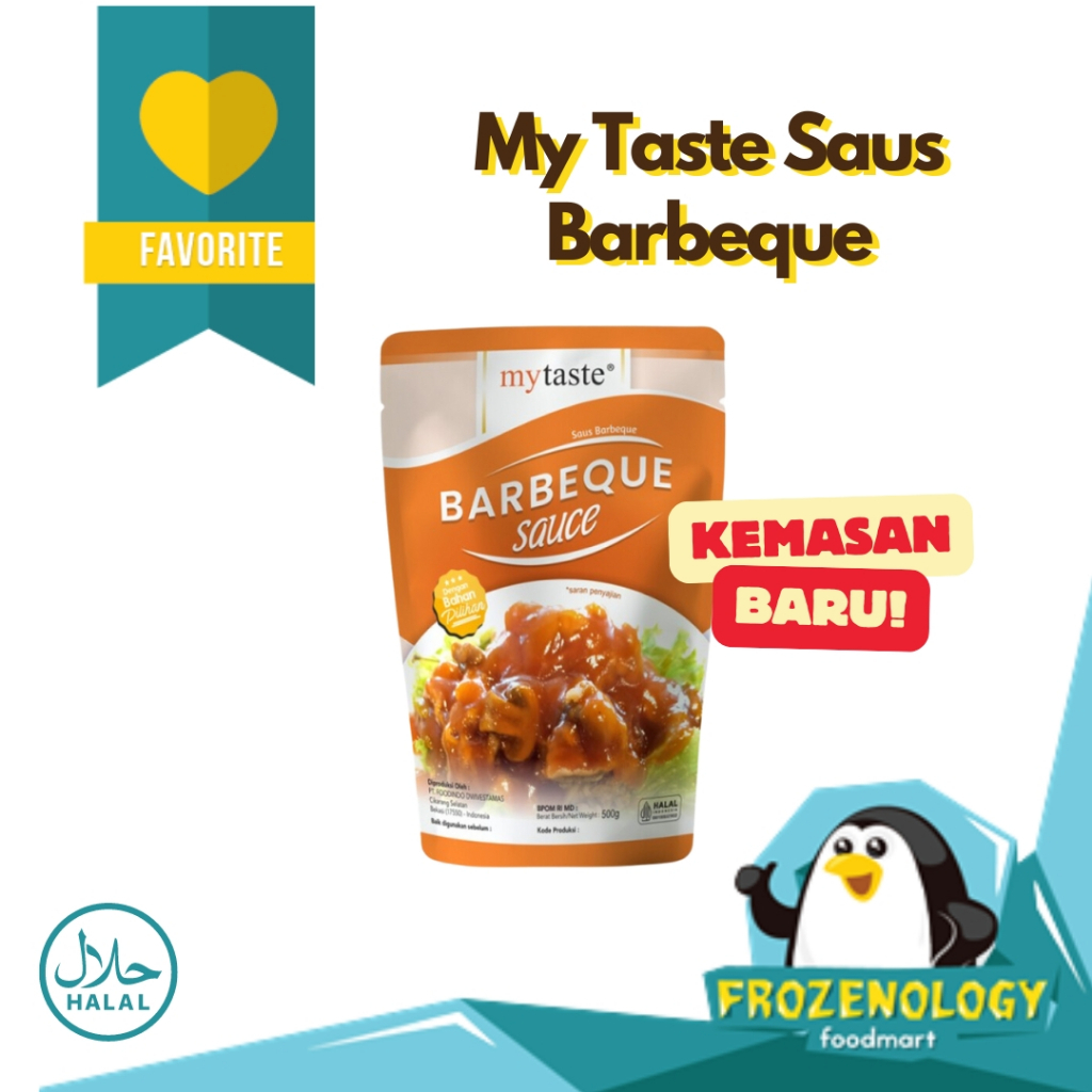 Jual Saus Barbeque My Taste BBQ Sauce 500 gr Saos Panggang Grill g gram ...