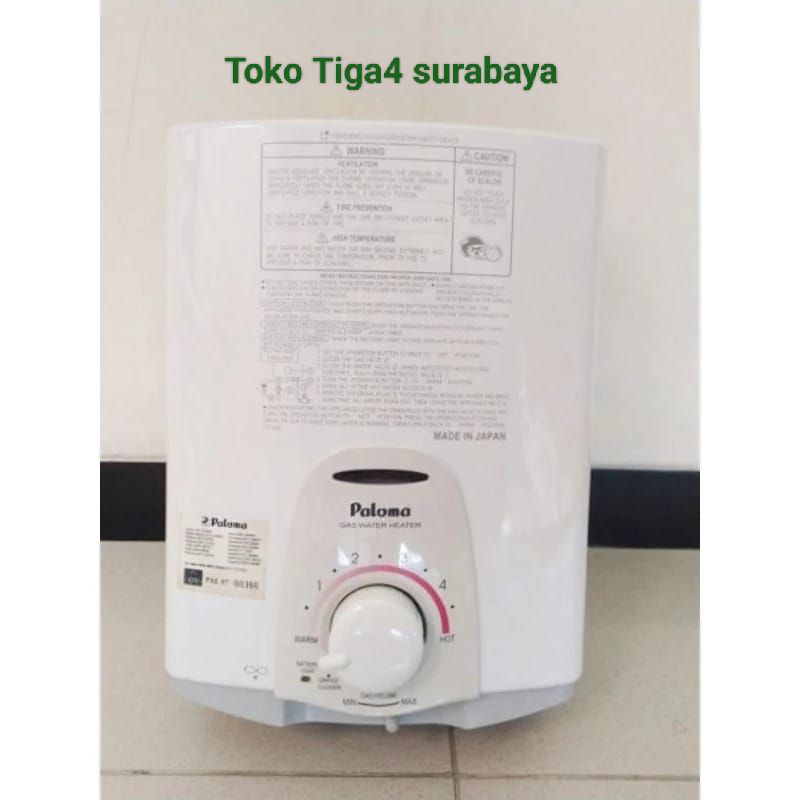 Jual Water Heater Gas LPG Paloma All type Made JAPAN (Garansi 2 bulan) | Shopee Indonesia
