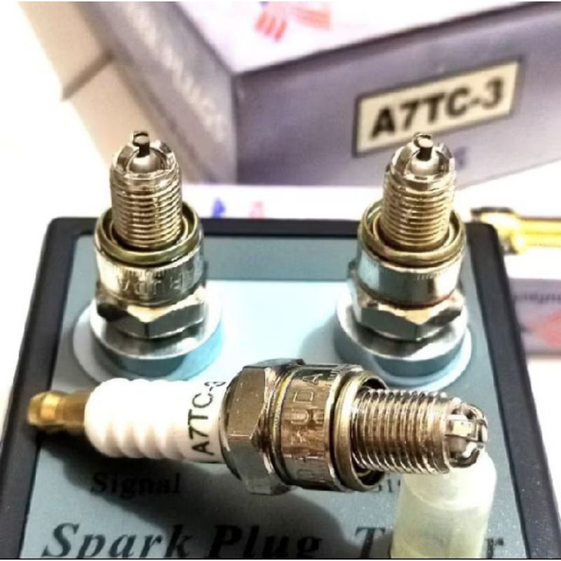 Jual Busi Racing Kaki 3 Garuda A7TC-3 Busi grand Legenda Smash Supra ...