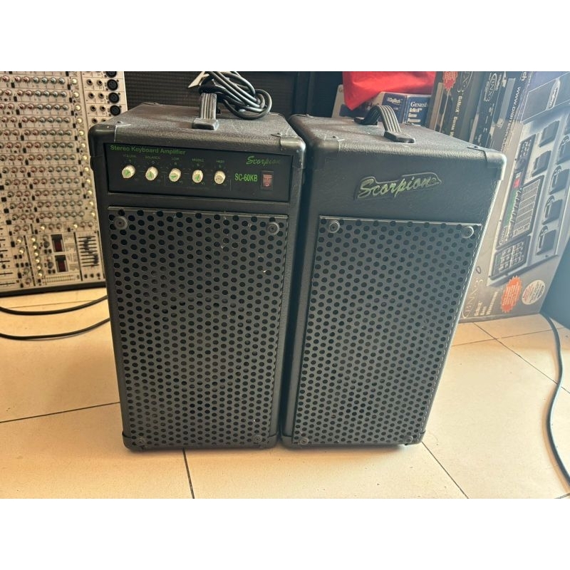 Jual Ampli Keyboard Scorpion | Shopee Indonesia