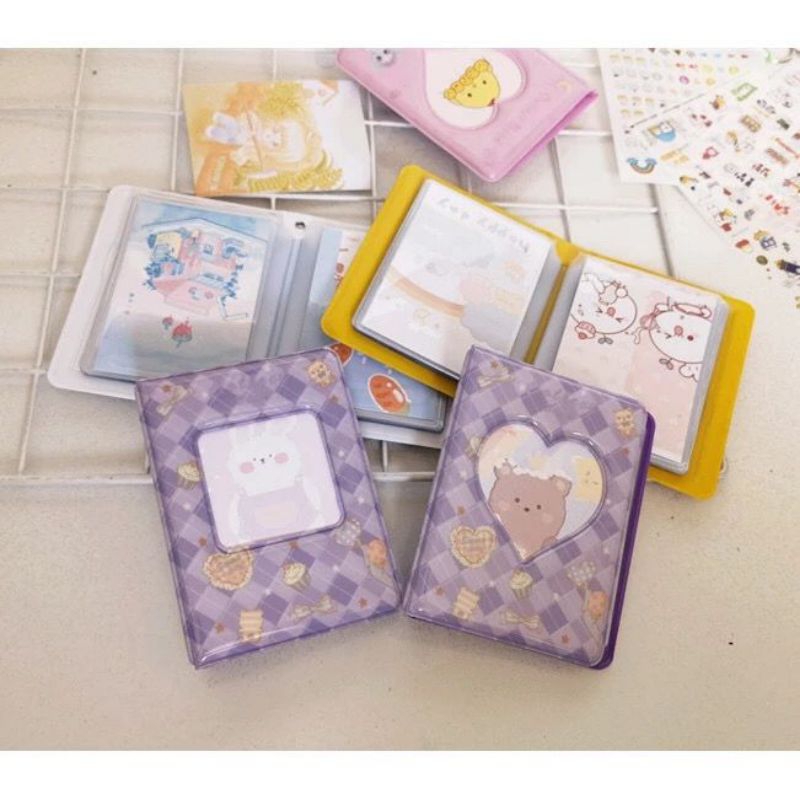 Jual Photo Album Card Polaroid Album Foto Mini Lucu Estetik Cute ...