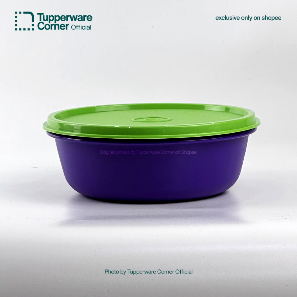 Jual Bekal Makan Tupperware MODULAR BOWL 600 ML UNGUHIJAU | Shopee Indonesia