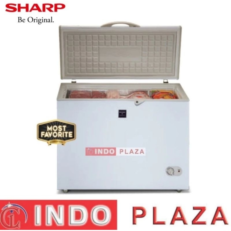 Jual CHEST FREEZER SHARP FRV-200 200 L / FRV-300 300 L | Shopee Indonesia