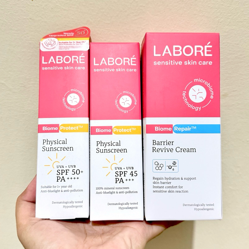 Jual LABORE Biome Protect Physical Sunscreen SPF 50 / SPF 45 / Repair ...