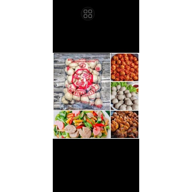 Jual *BAKSO WARISAN AB*Isi 50butir Bakso sapi asli merk ternama Warisan ...