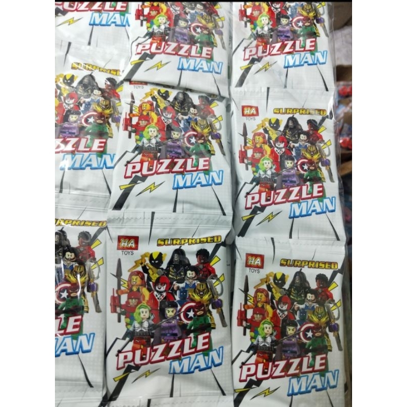 Jual Lego Puzzle Man Lego Puzzle Karakter Harga Pedagang Minimal Beli ...